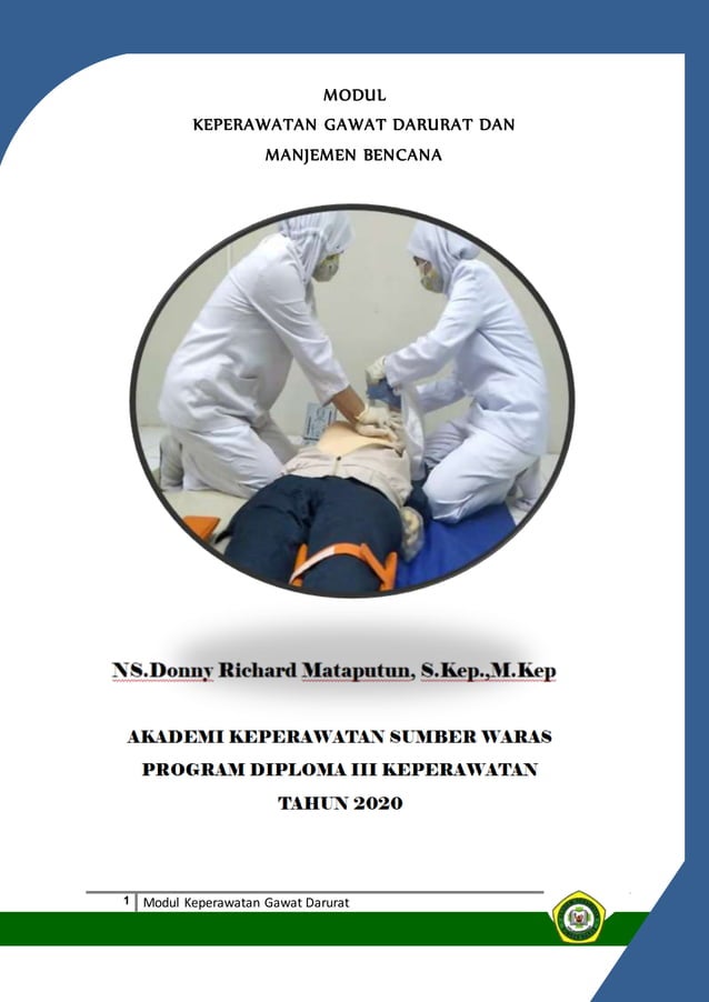 Modul keperawatan gawat darurat dan man.bencana | DOCX