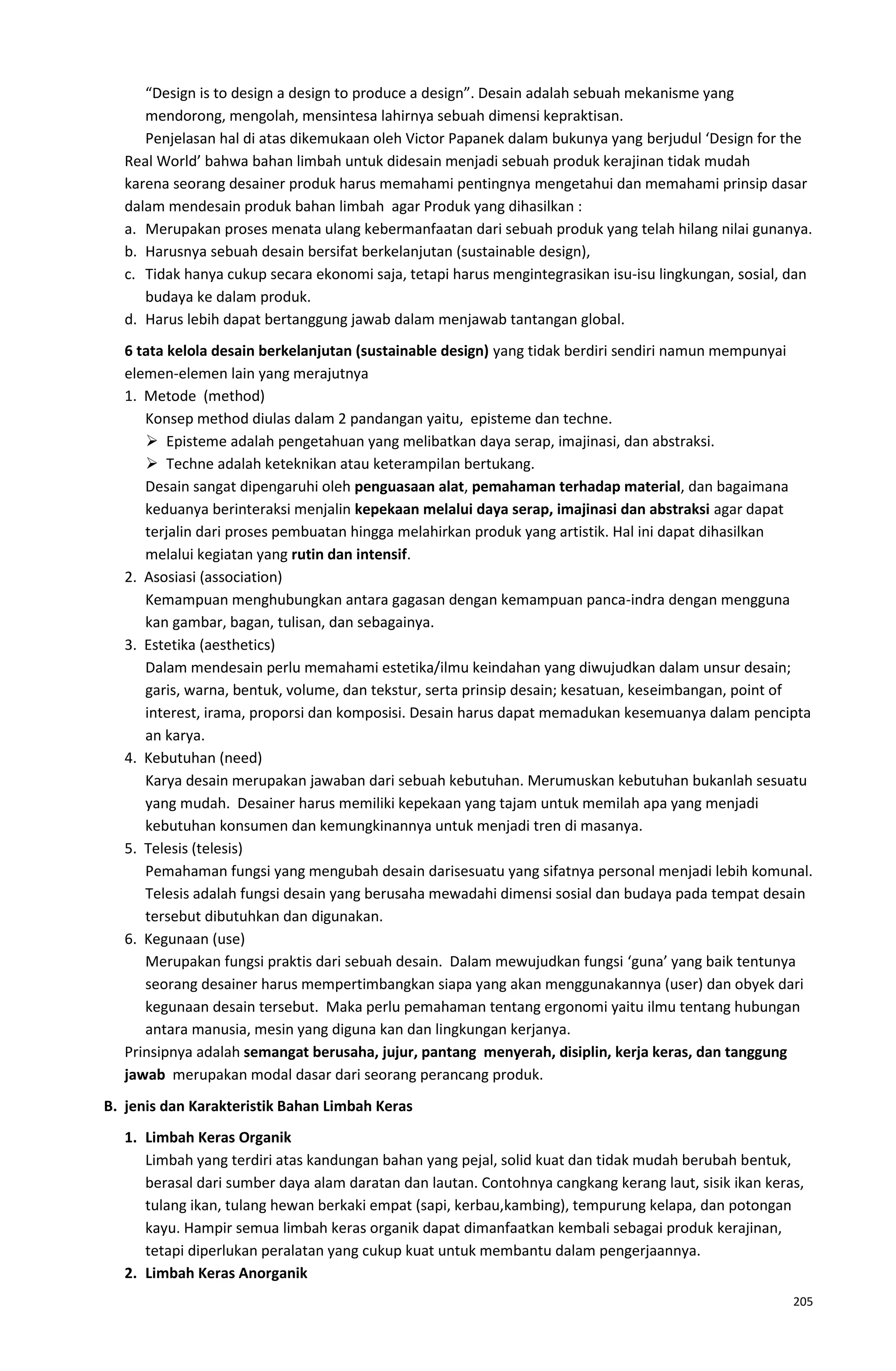 Modul kerajinan limbah keras | PDF