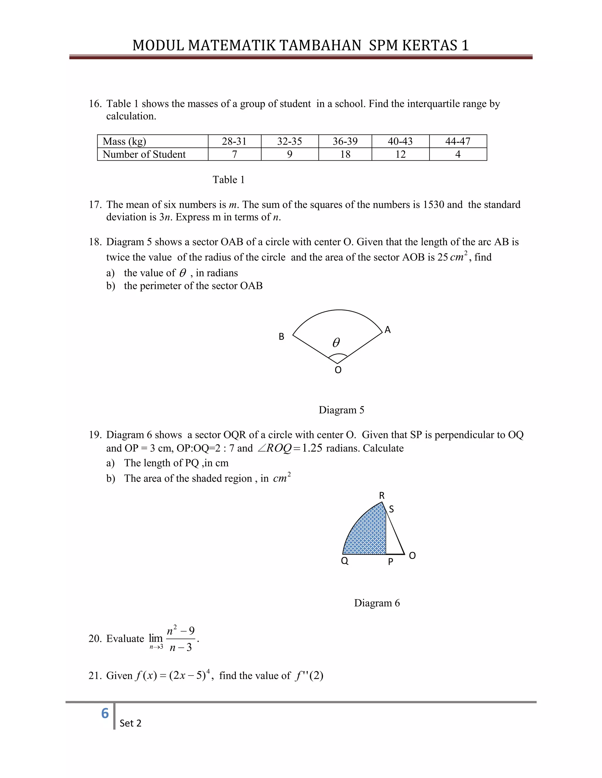 Modul kertas 1 | DOCX