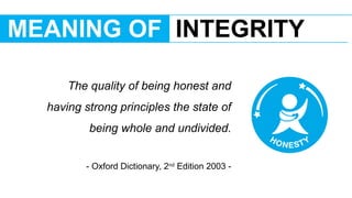 MODUL KIAR 2023 - 2 INTEGRITY IS THE CORE OF WELLBEING.pptx