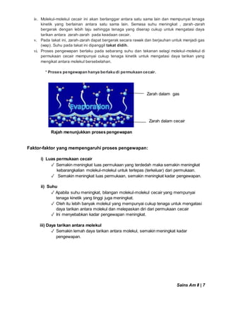 Kertas Penerangan Sains Am 2 Modul 1 Keadaan Jirim | DOCX