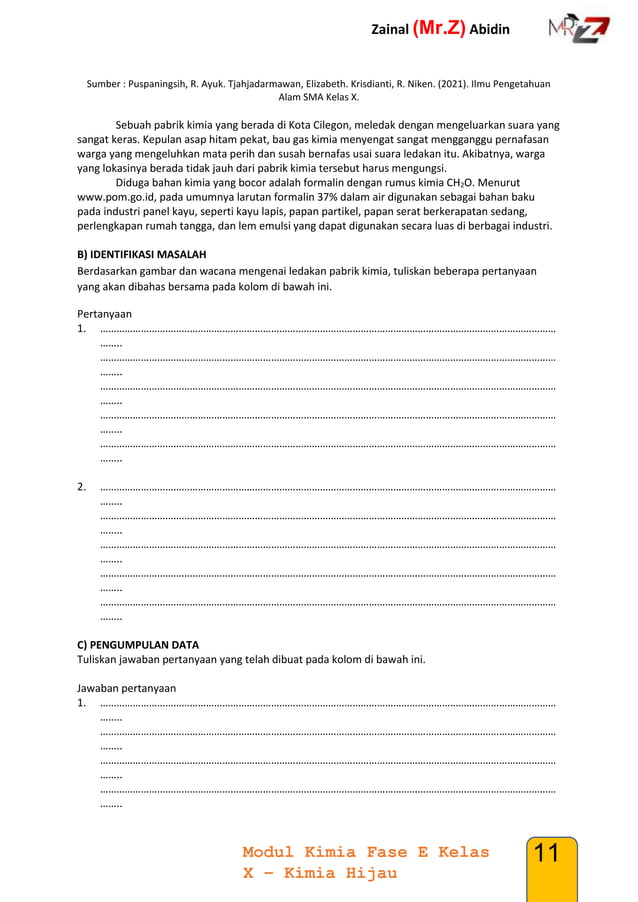 Modul Kimia Fase E Kelas X TH 24 - E10.6 Kimia Hijau.docx