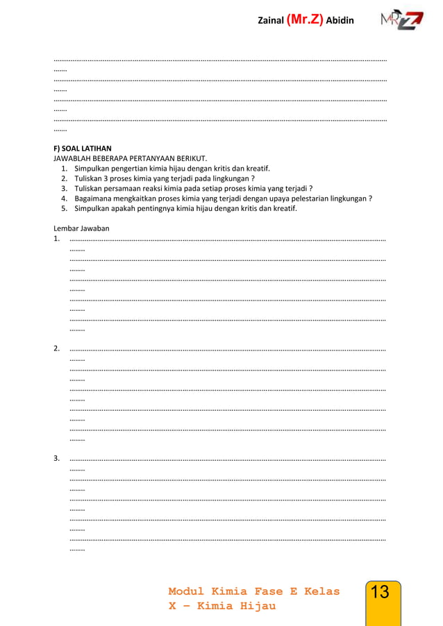 Modul Kimia Fase E Kelas X TH 24 - E10.6 Kimia Hijau.docx