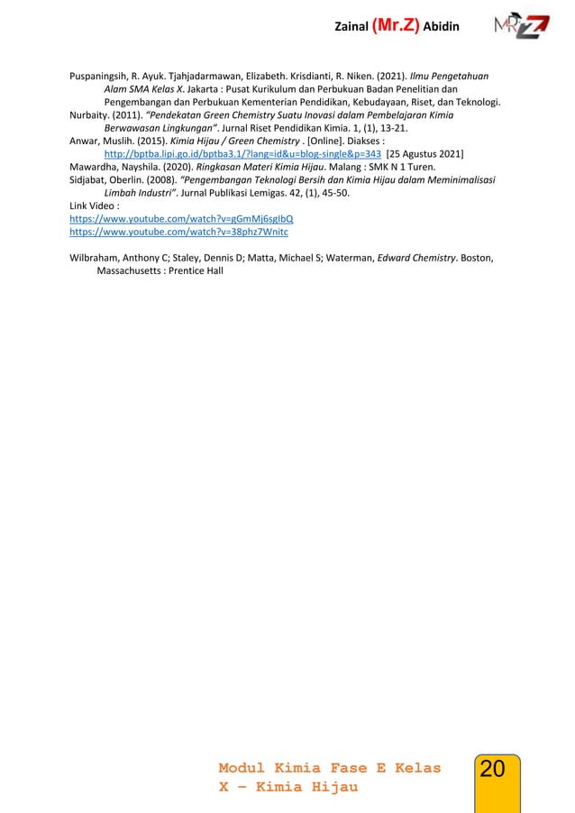 Modul Kimia Fase E Kelas X TH 24 - E10.6 Kimia Hijau.docx