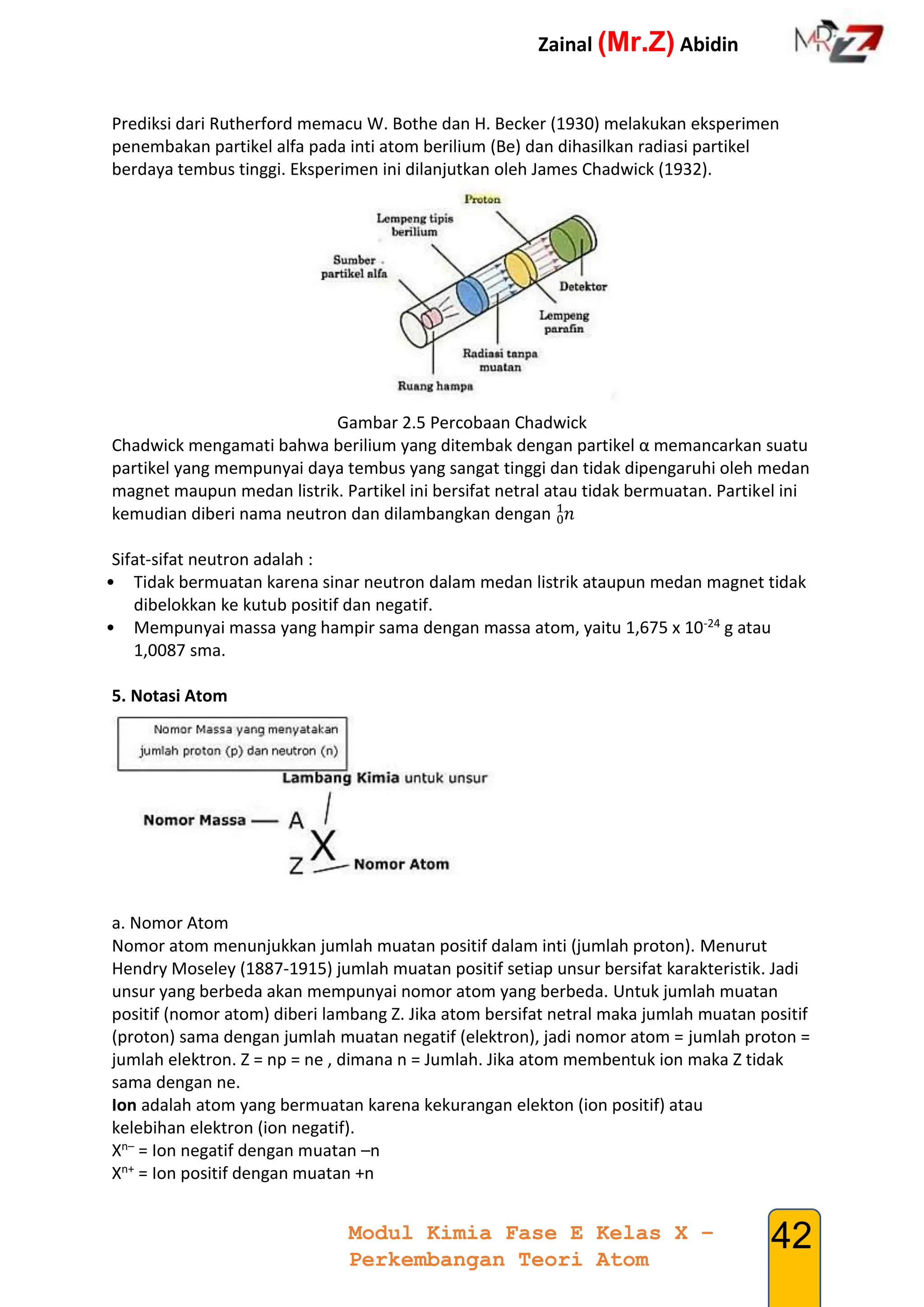 Modul Kimia Fase E Kelas X TH 24 - E10.1 Teori Atom dan Notasi.docx