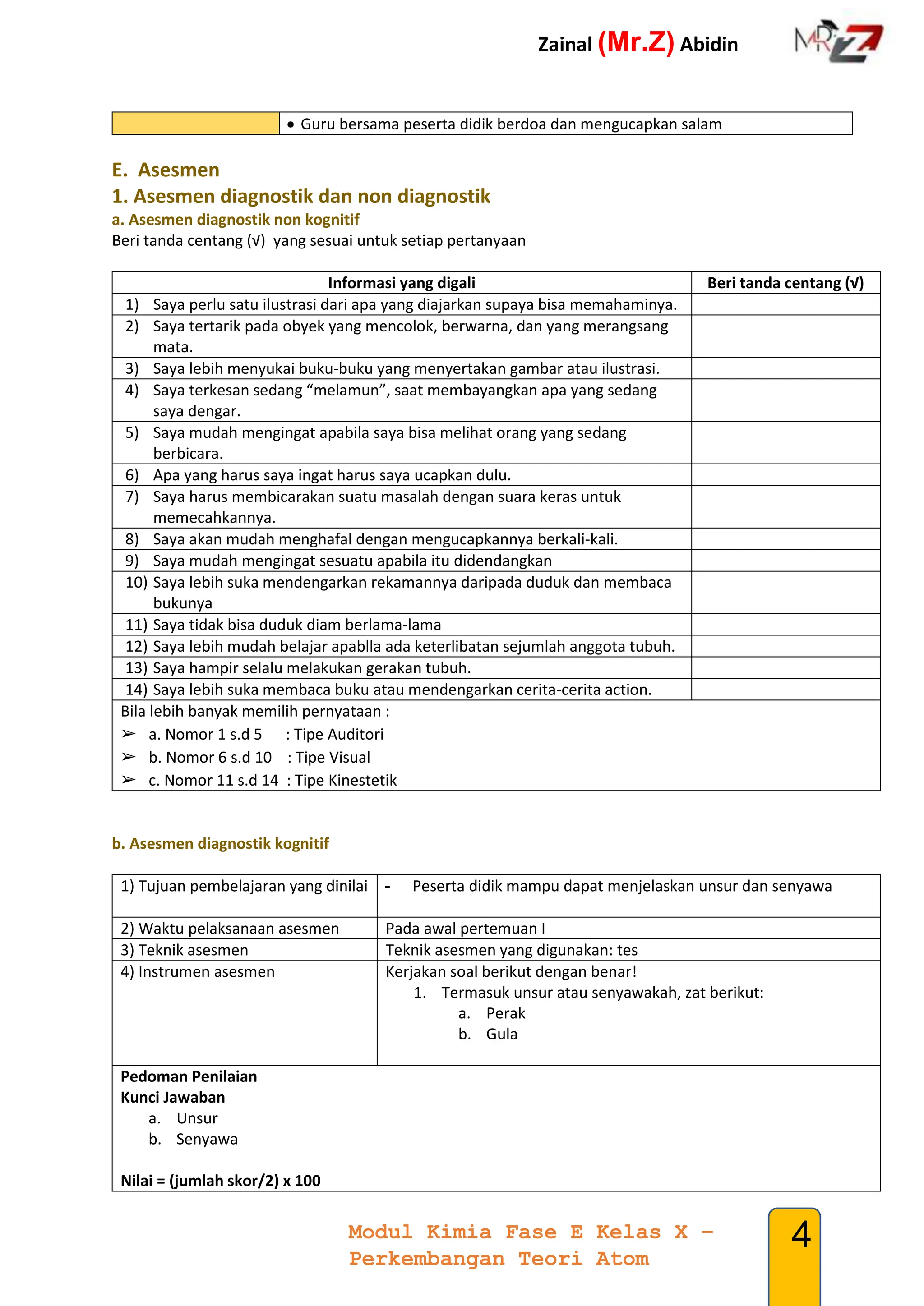 Modul Kimia Fase E Kelas X TH 24 - E10.1 Teori Atom dan Notasi.docx