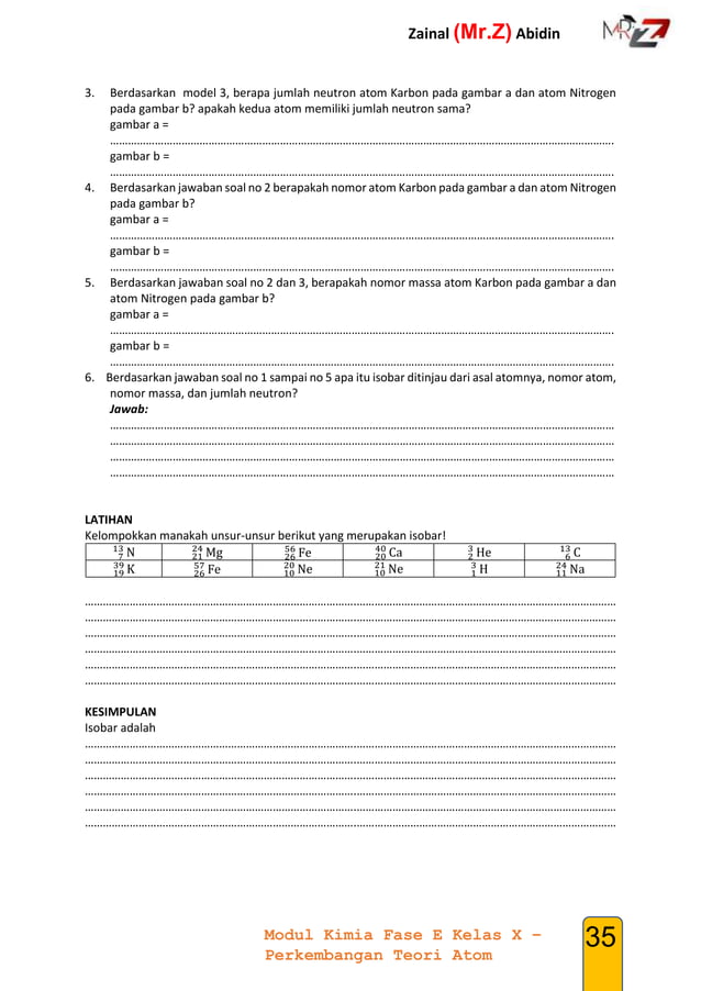 Modul Kimia Fase E Kelas X TH 24 - E10.1 Teori Atom dan Notasi.docx