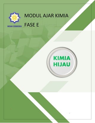 modul kimia untuk kls X fase E kurikulum merdeka | PDF
