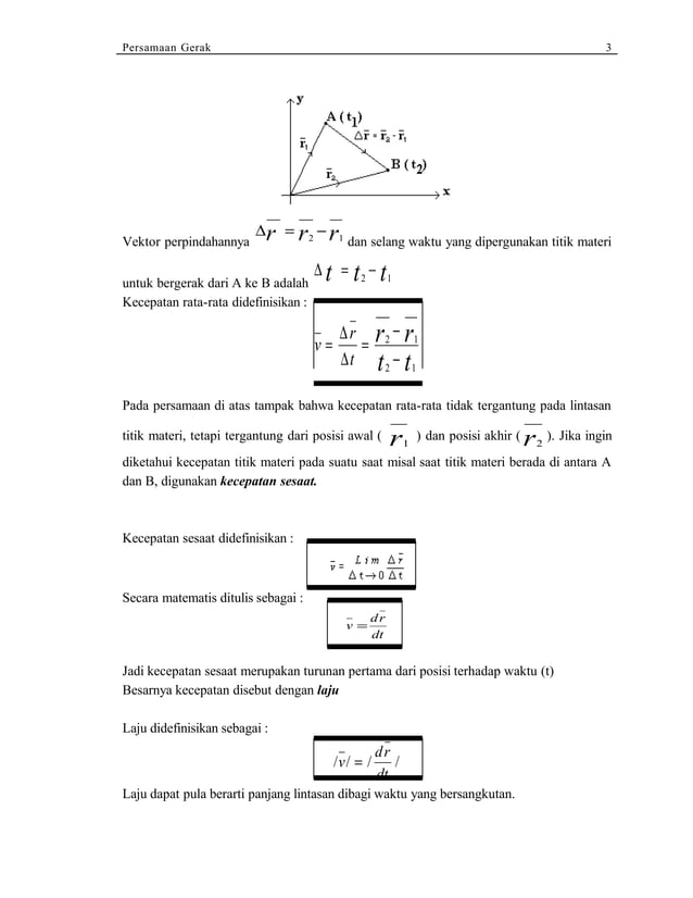 Modul kinematika | PDF