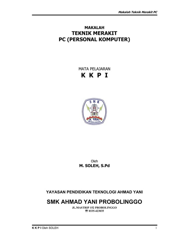Modul kkpi | PDF