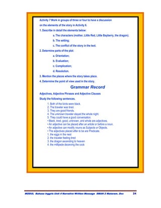 Modul kls xi unit 4 narrative | PDF