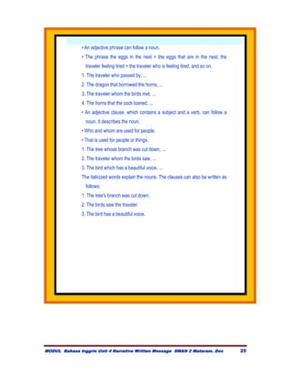 Modul kls xi unit 4 narrative | PDF