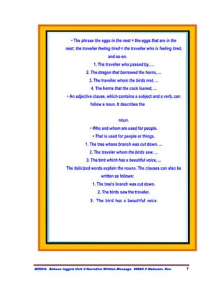 Modul kls xi unit 4 narrative | PDF