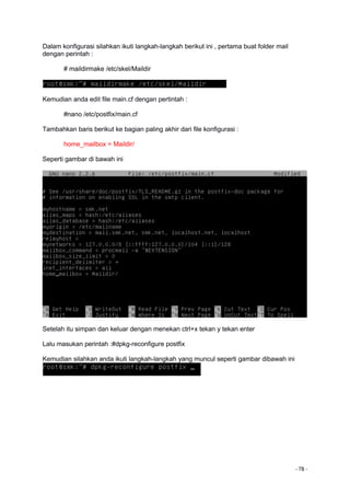 Modul konfigurasi debian server | PDF