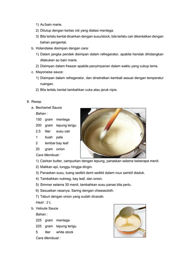 modul pegolahan dan penyajian makanan kontinental kelas 11 kuliner | PDF