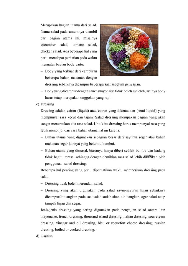 modul pegolahan dan penyajian makanan kontinental kelas 11 kuliner | PDF