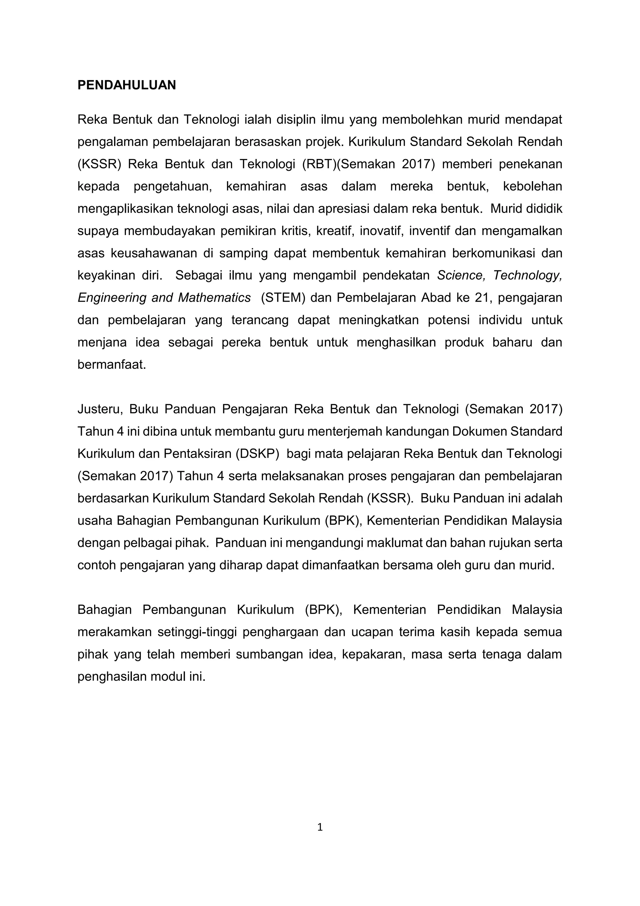 Modul KSSR RBT Tahun 4 2019 | PDF