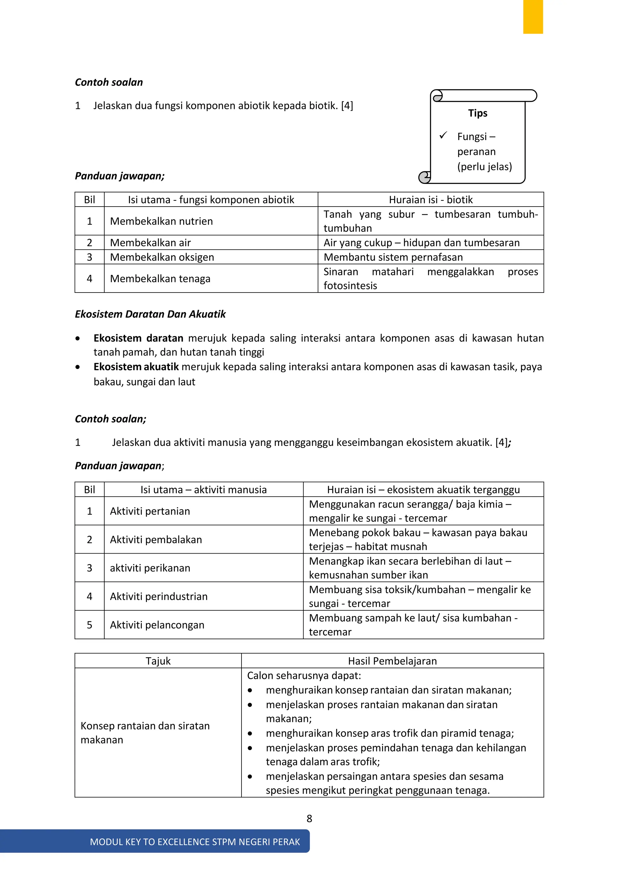 MODUL KTE GEOGRAFI STPM SEM PENGGAL DUA STPM 2024 | PDF