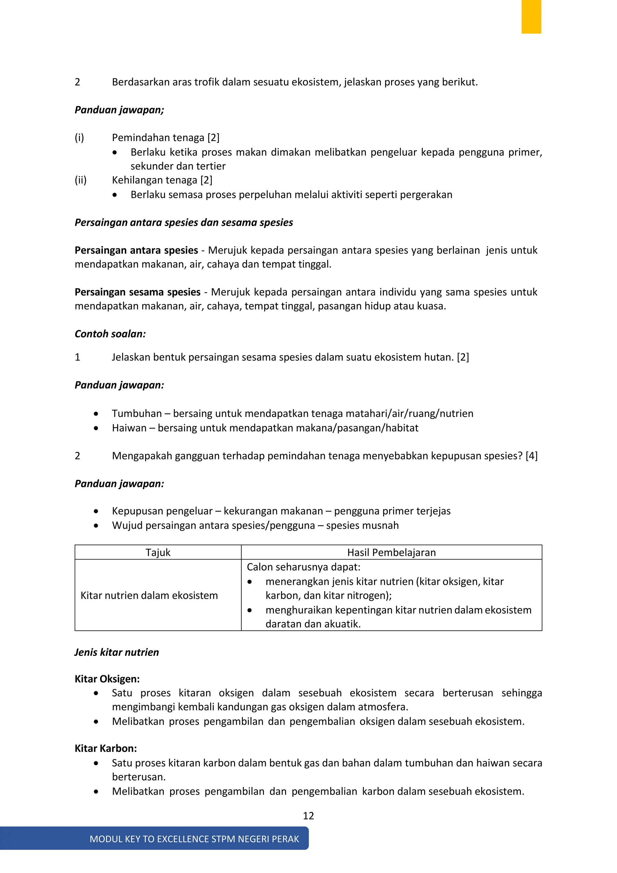 MODUL KTE GEOGRAFI STPM SEM PENGGAL DUA STPM 2024 | PDF