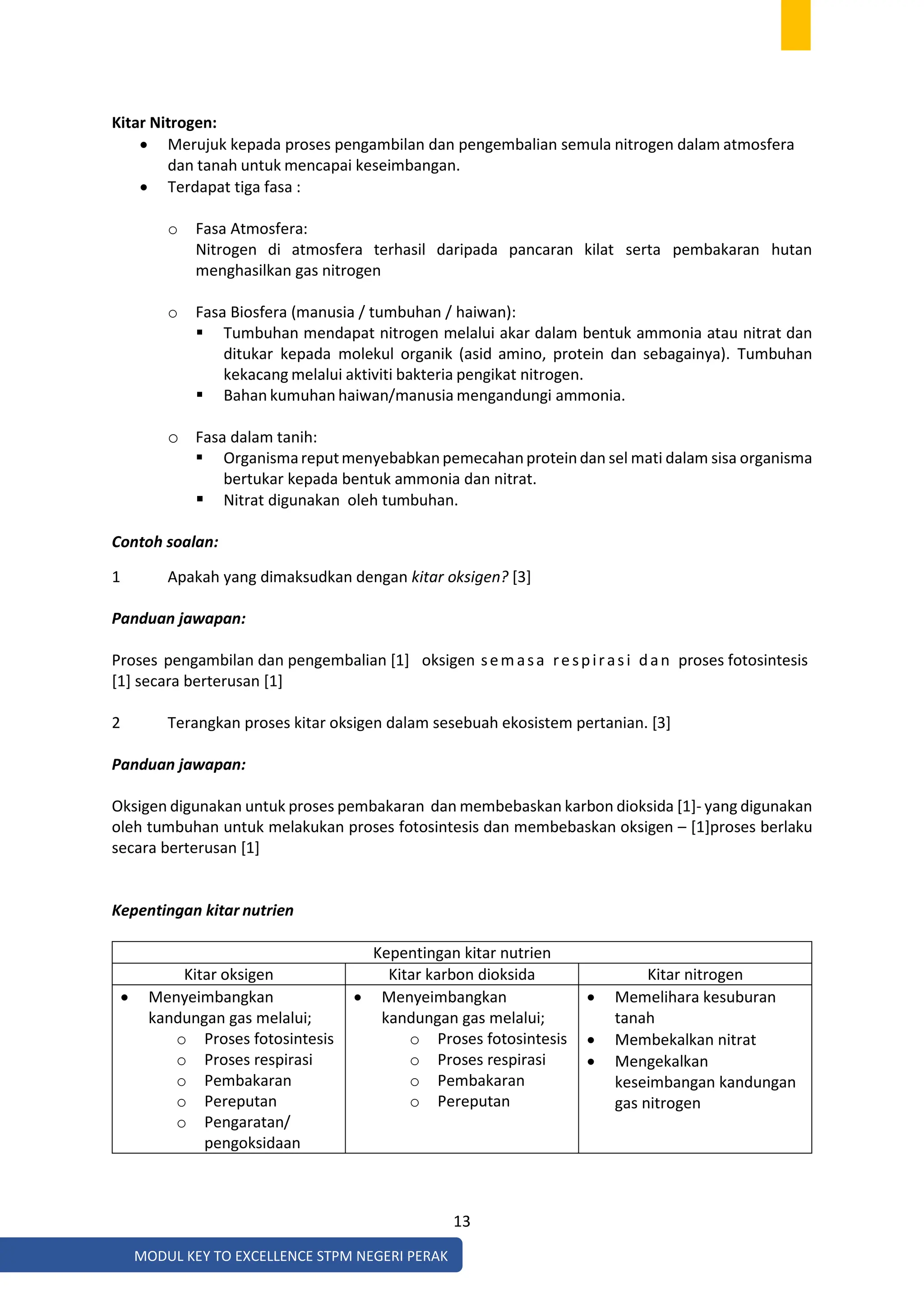 MODUL KTE GEOGRAFI STPM SEM PENGGAL DUA STPM 2024 | PDF