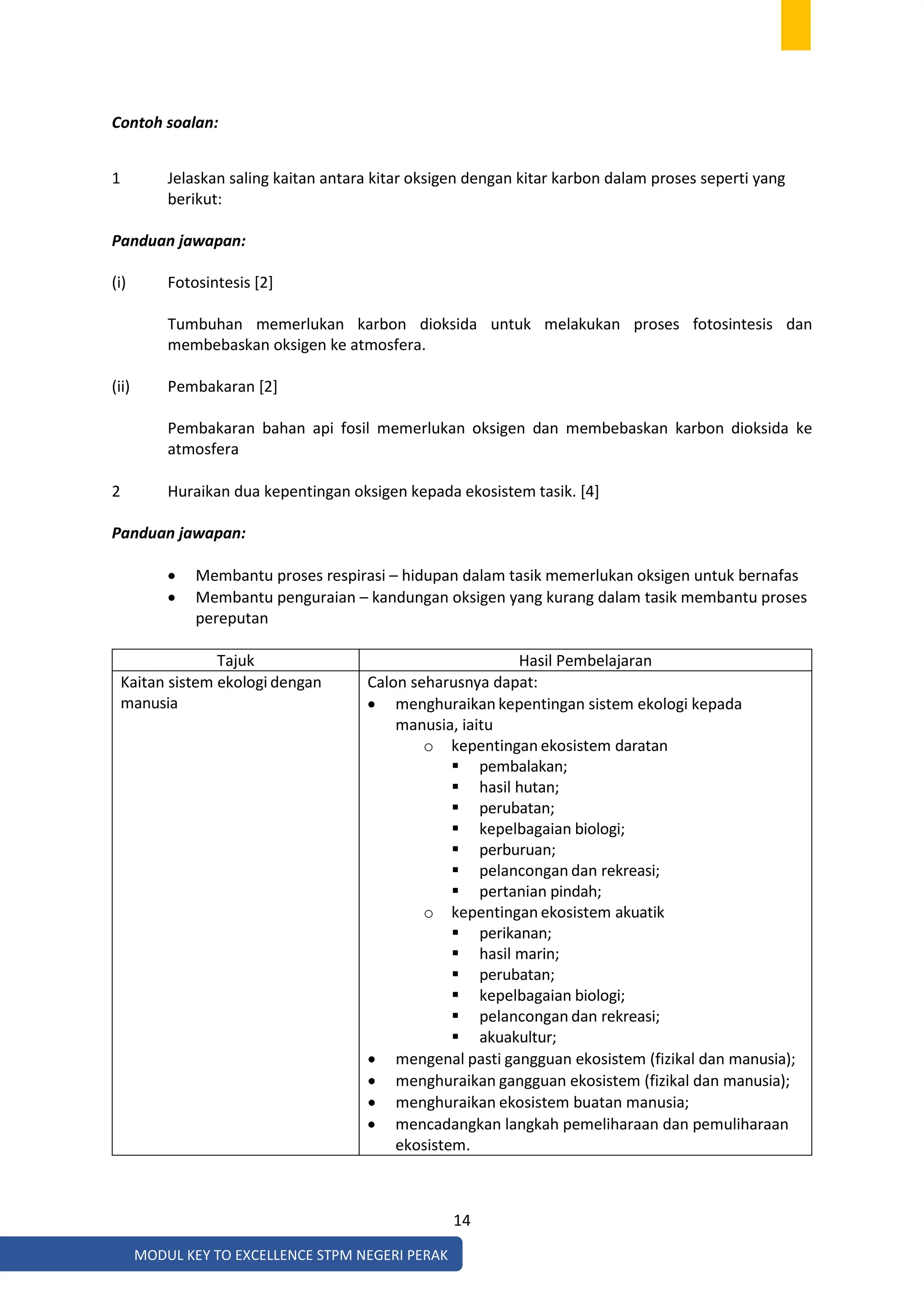 MODUL KTE GEOGRAFI STPM SEM PENGGAL DUA STPM 2024 | PDF