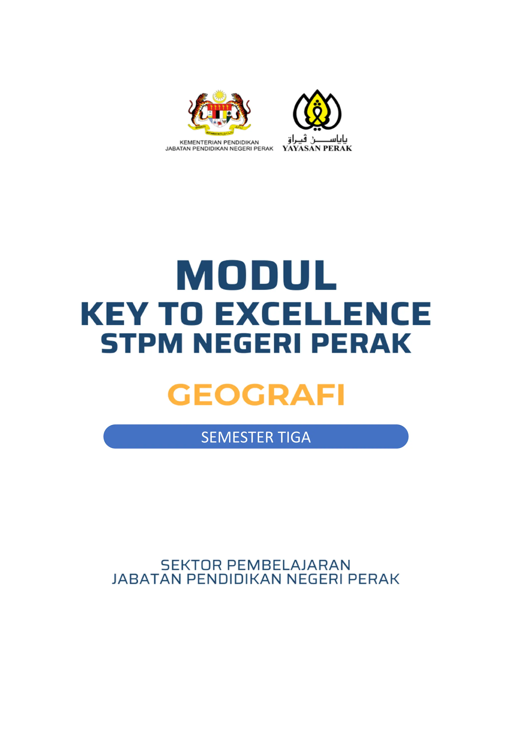 MODUL KTE GEOGRAFI STPM SEM PENGGAL DUA STPM 2024 | PDF