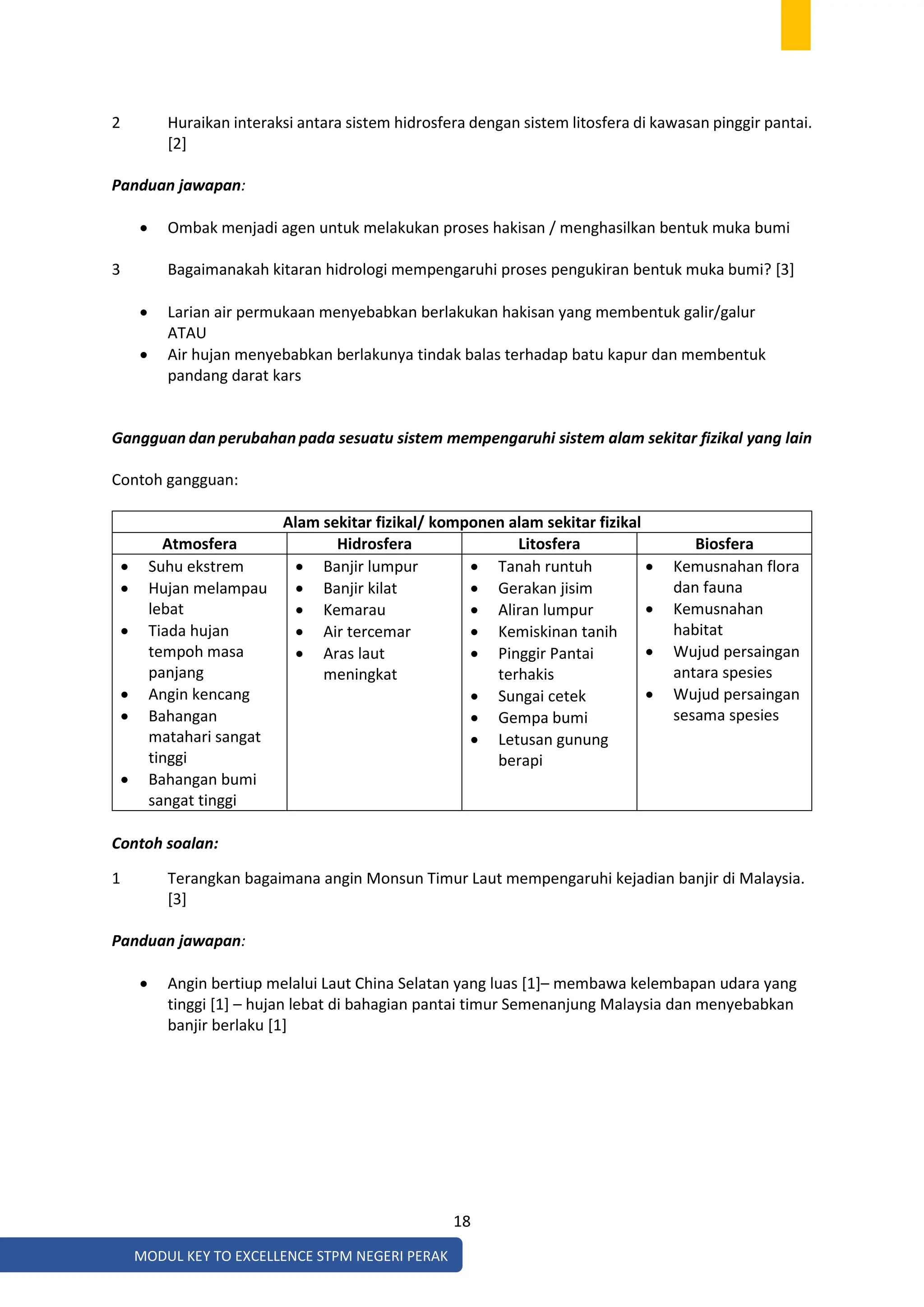 MODUL KTE GEOGRAFI STPM SEM PENGGAL DUA STPM 2024 | PDF
