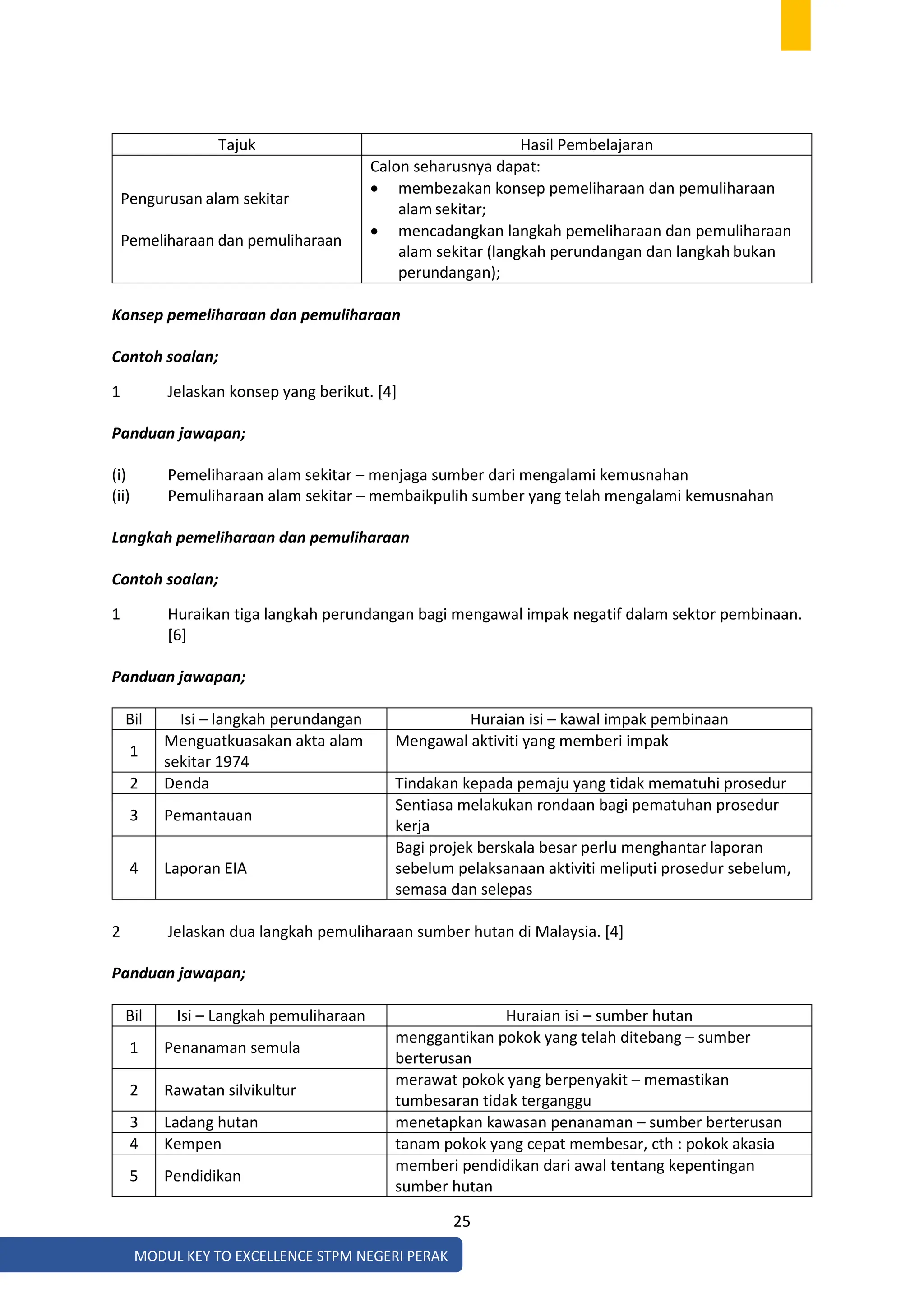 MODUL KTE GEOGRAFI STPM SEM PENGGAL DUA STPM 2024 | PDF