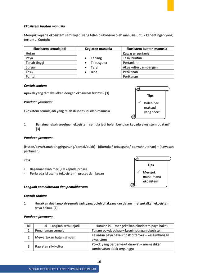 MODUL KTE GEOGRAFI STPM SEM PENGGAL DUA STPM 2024 | PDF