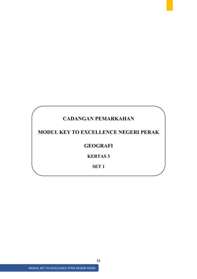 MODUL KTE GEOGRAFI STPM SEM PENGGAL DUA STPM 2024 | PDF