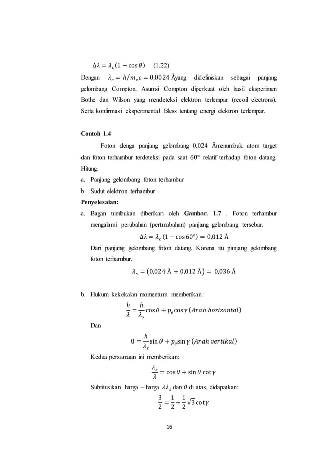 MODUL FISIKA KUANTUM | DOCX