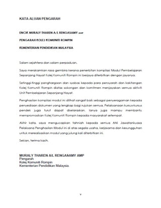 MODUL KURSUS PENDEK KAEDAH DAN PANDUAN MEMATERI | PDF
