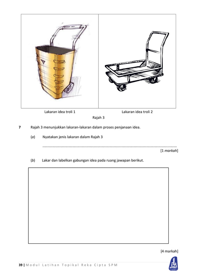 Modul Latihan Topikal Reka Cipta SPM | PDF