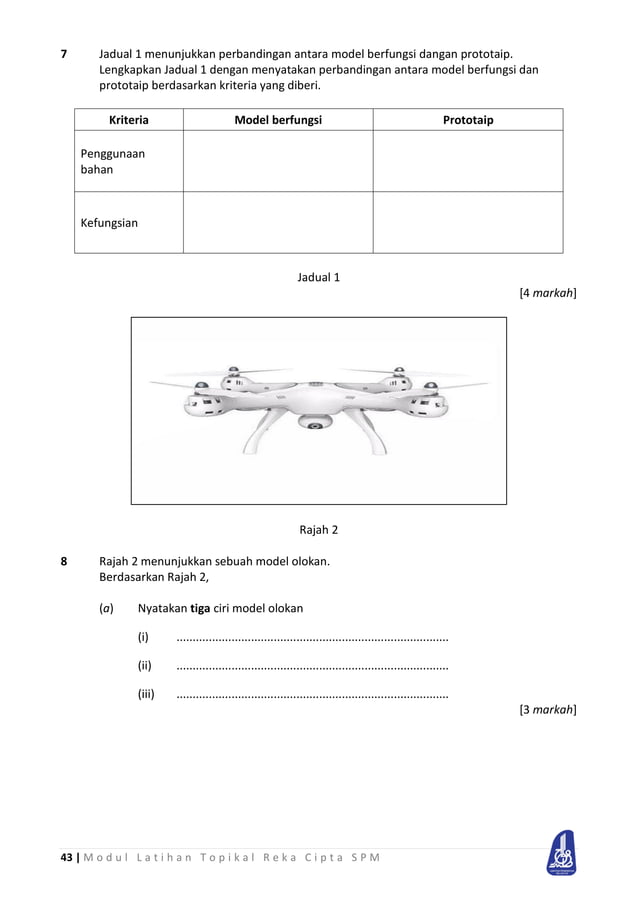 Modul Latihan Topikal Reka Cipta SPM | PDF