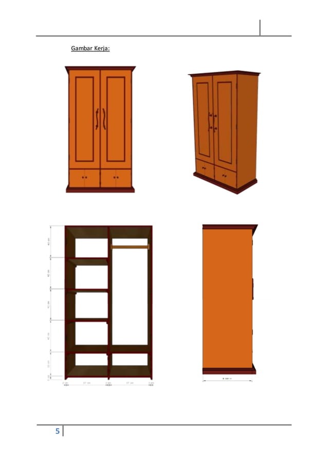 Modul lemari | PDF