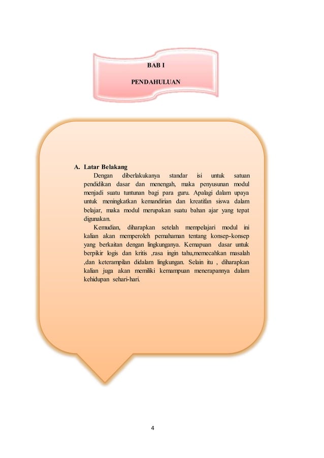 Contoh Modul | DOCX