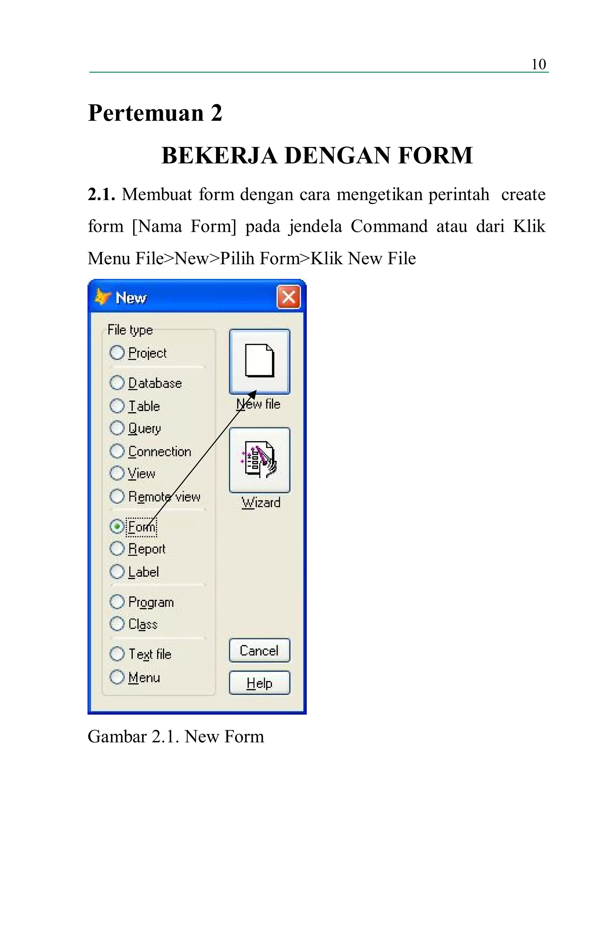 Modul Lengkap Microsoft visual Fox Pro | PDF