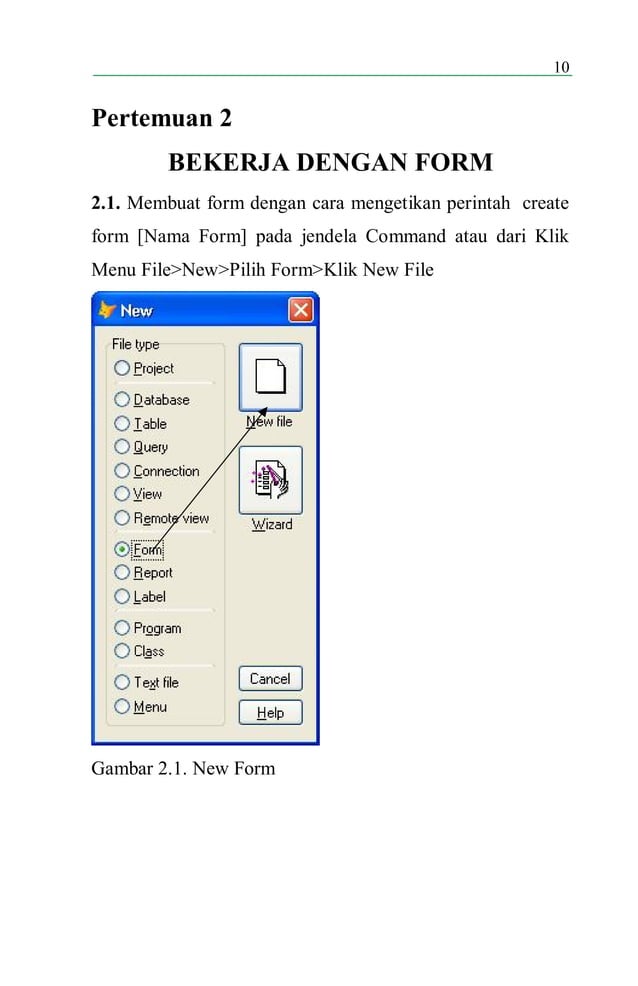 Modul Lengkap Microsoft visual Fox Pro | PDF