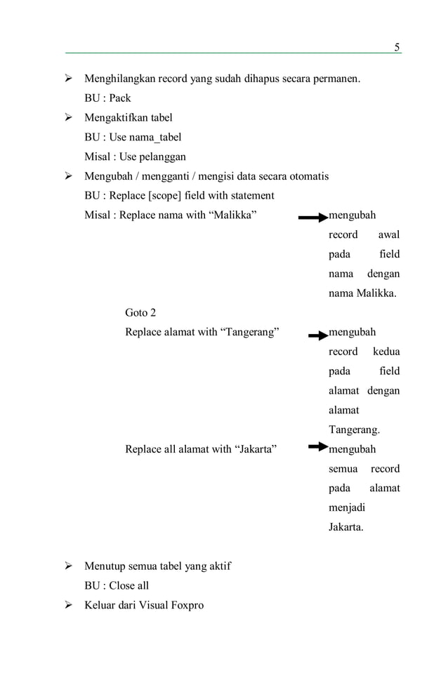 Modul Lengkap Microsoft visual Fox Pro | PDF
