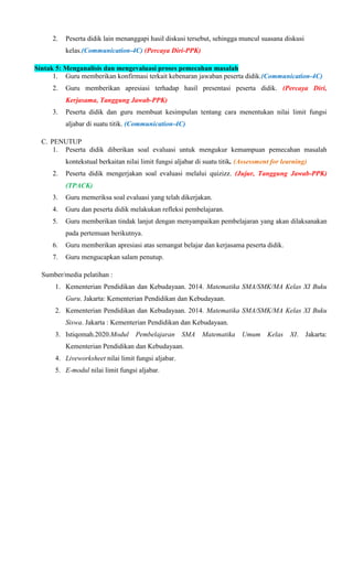 MODUL ajar pelajaran LIMIT kelas 12 SMA .pdf