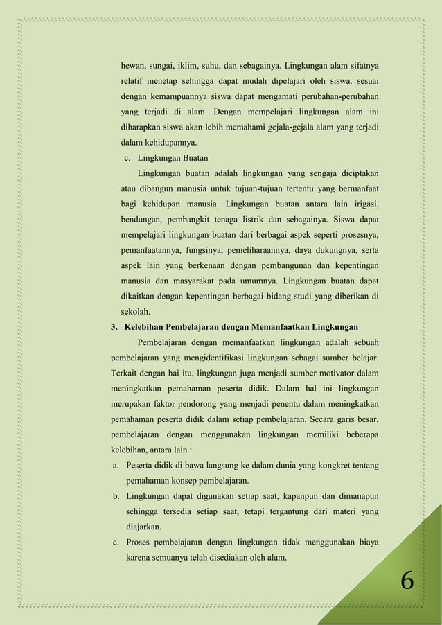 Modul lingkungan sebagai media pembelajaran dikonversi | PDF