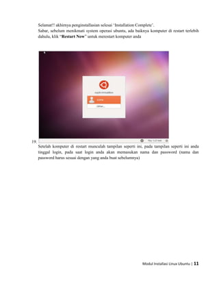 Modul linux ubuntu | DOCX
