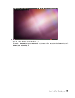 Modul linux ubuntu | DOCX