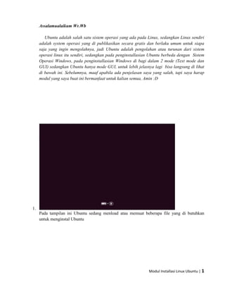 Modul linux ubuntu | DOCX