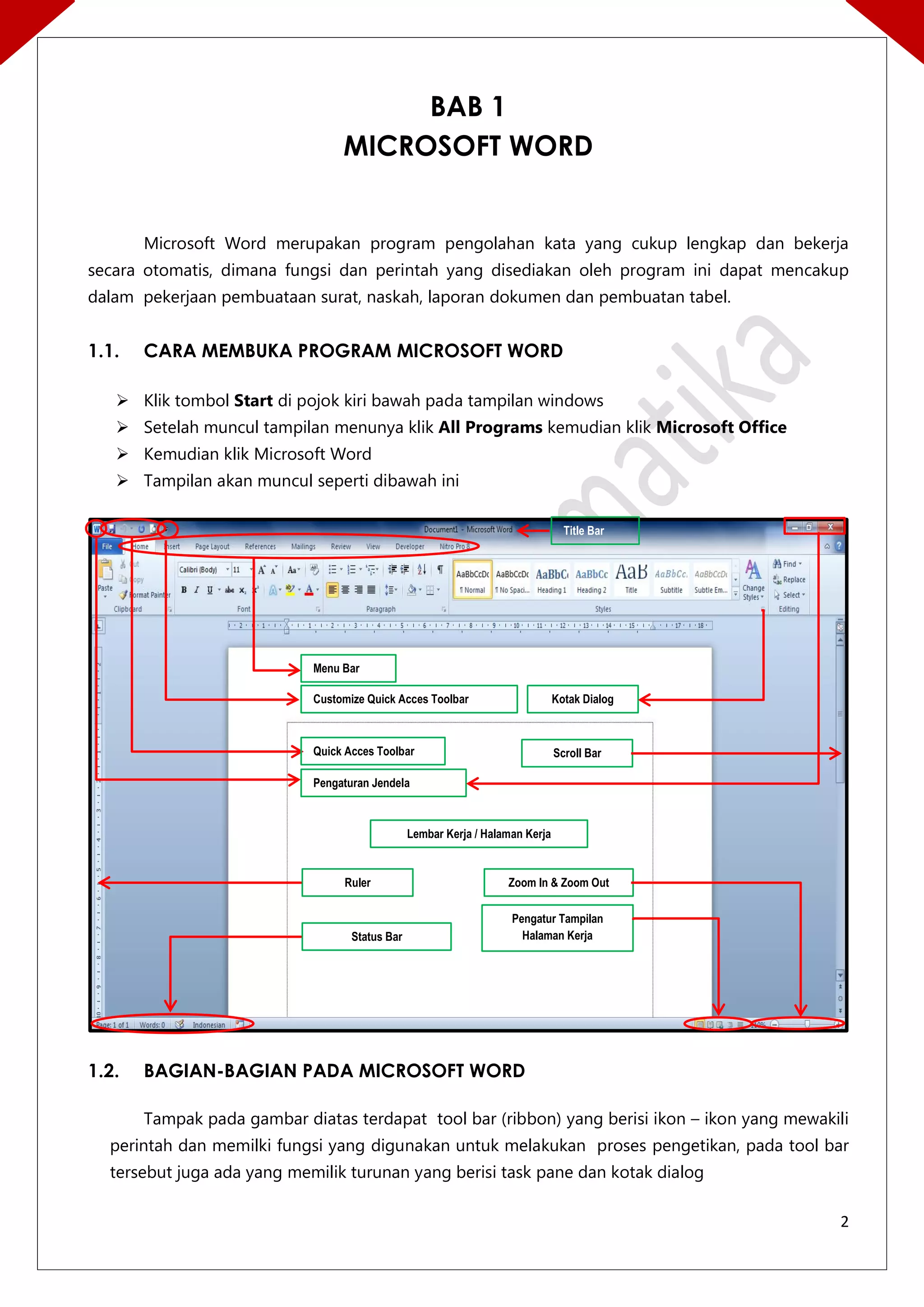 Modul Microsoft Office | PDF