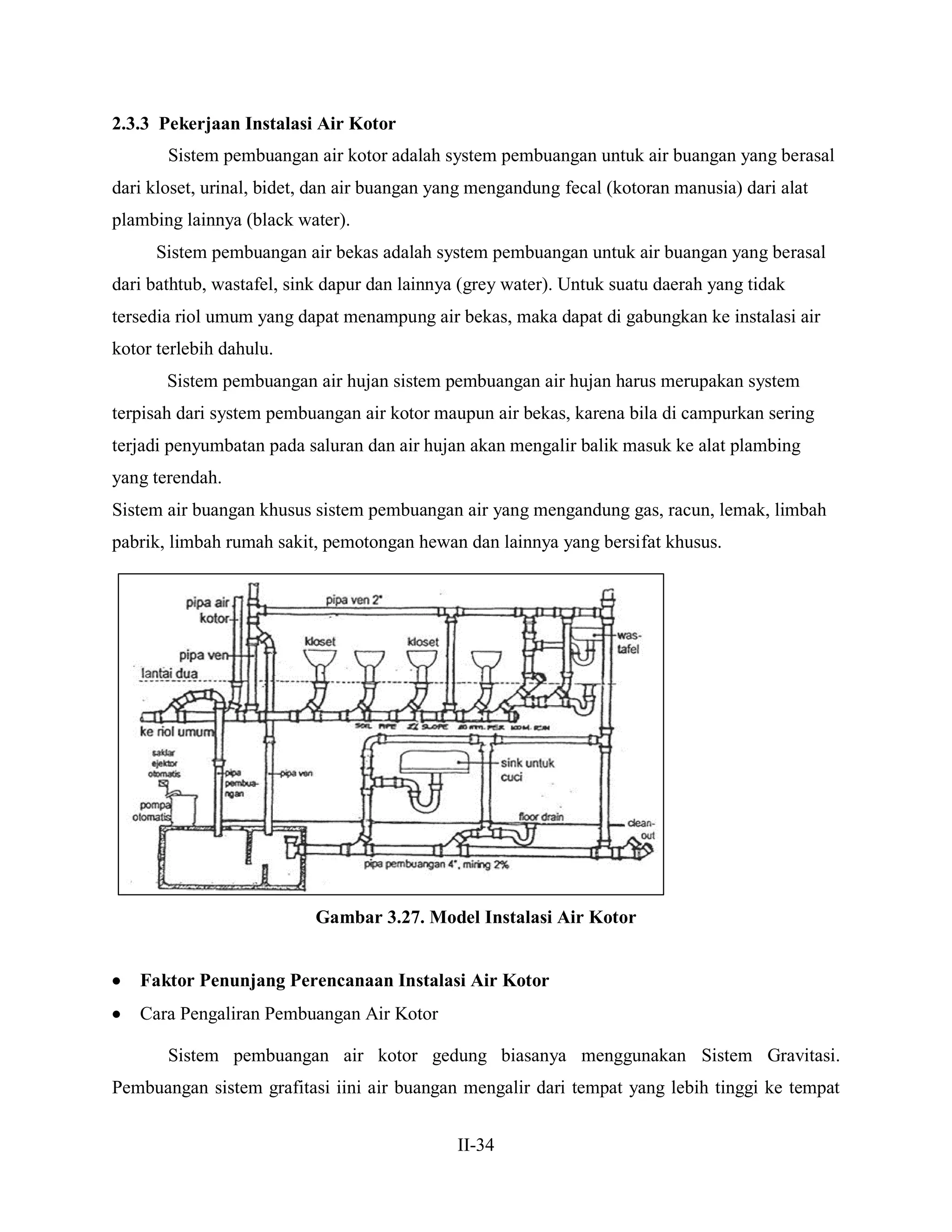 Modul TKP M1KB3 - INSTALASI AIR BERSIH DAN AIR KOTOR BANGUNAN | PDF