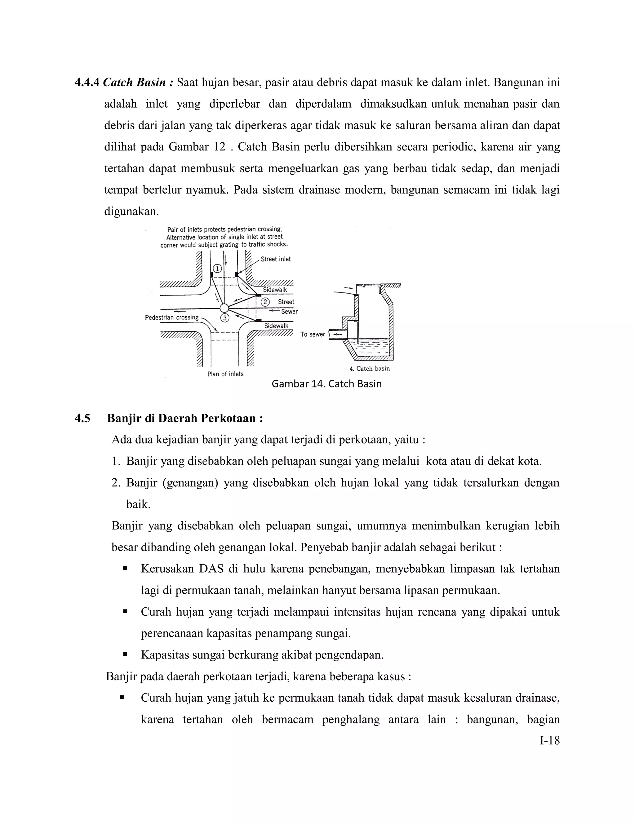Modul TKP M3KB4 - Drainase Perkotaan dan Jalan Raya | PDF