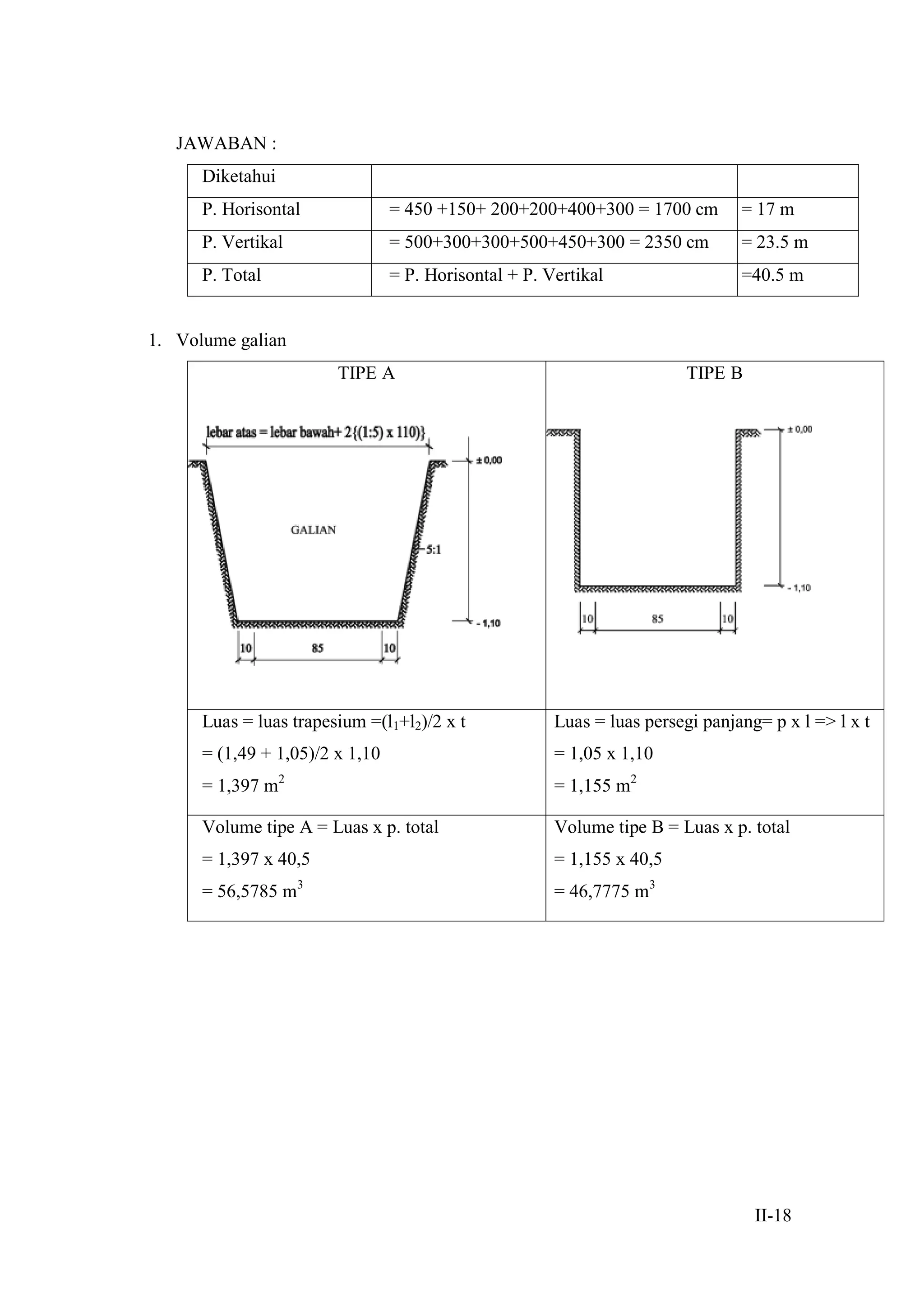 Modul TKP M6KB2 - Menghitung Volume Pekerjaan Konstruksi | PDF