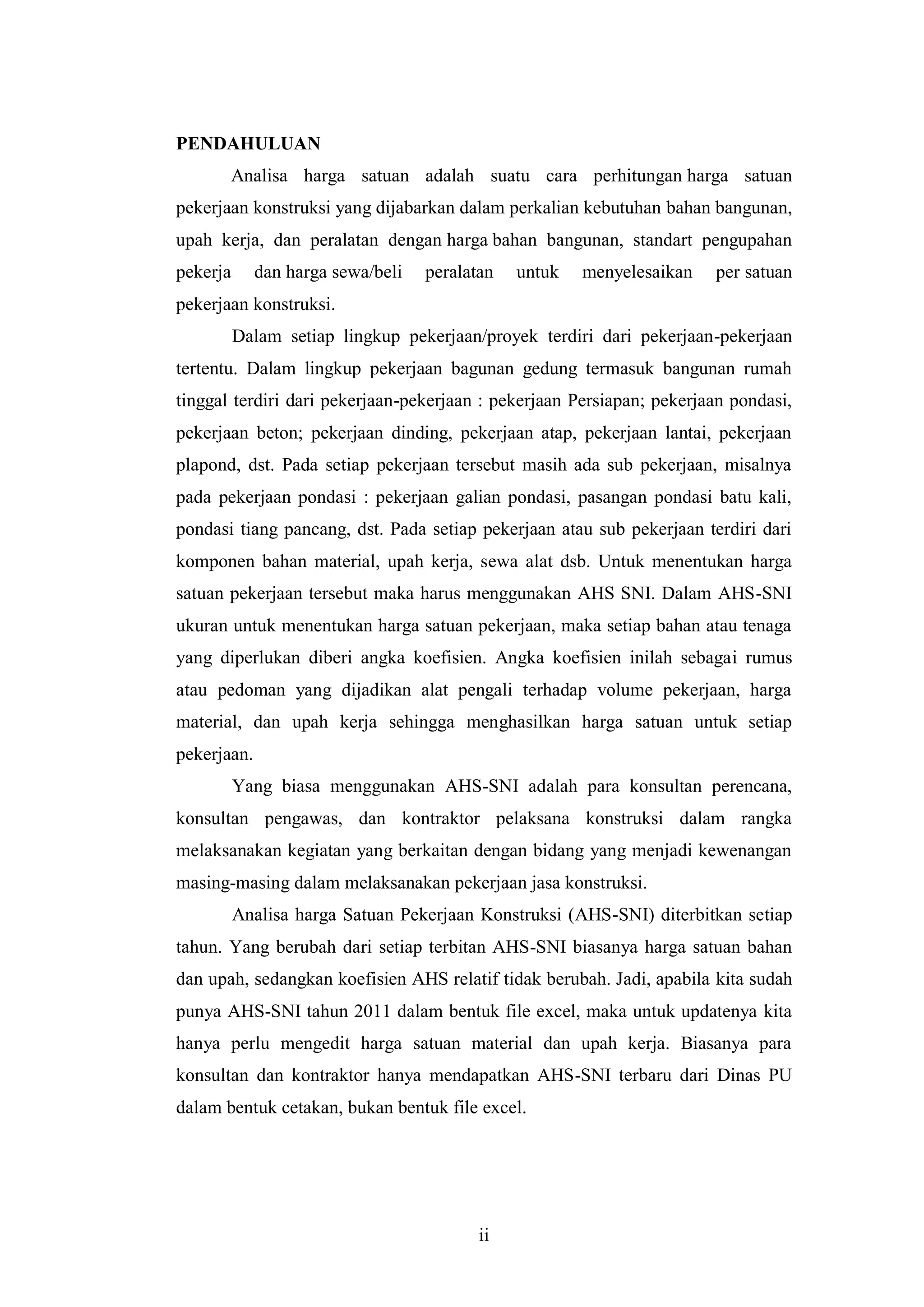 Modul TKP M6KB3 - Analisa Harga Satuan Pekerjaan | PDF