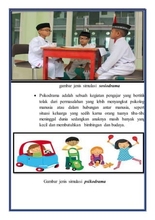 Modul pembelajaran simulasi | DOCX